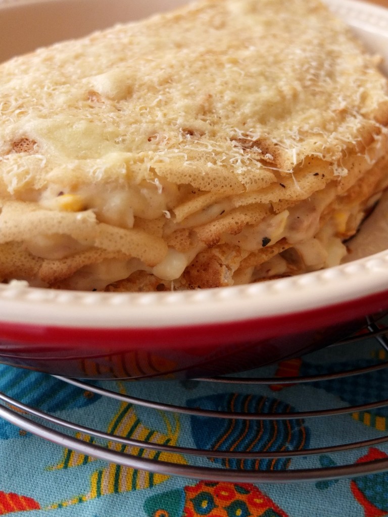 Tuna and egg crêpe cake | lili's cakes