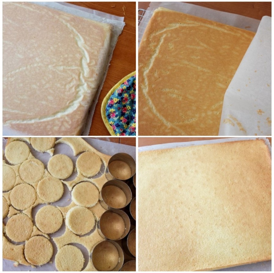 La fondante recipe – mini genoise sponge cakes with kirsch mousseline ...