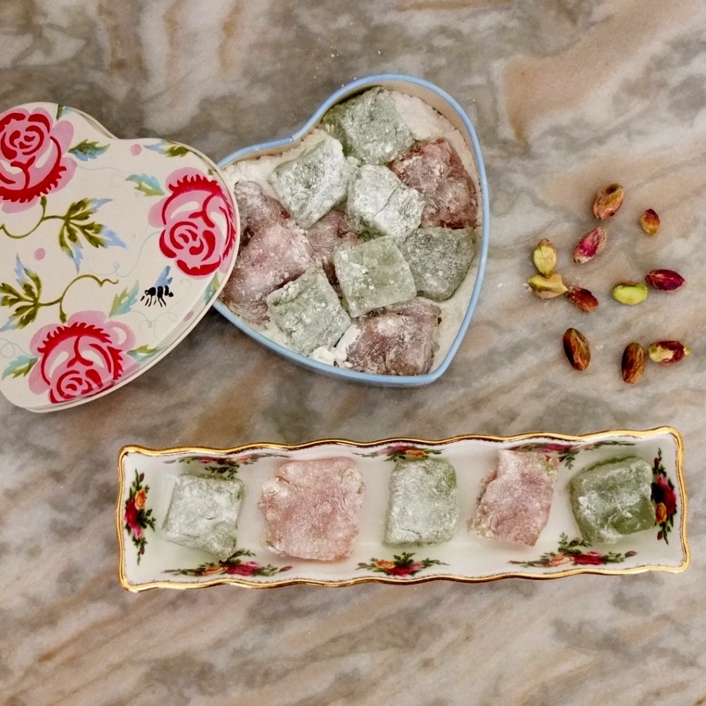 Rose and lime Turkish Delights (lokum) – a recipe for temptation and ...