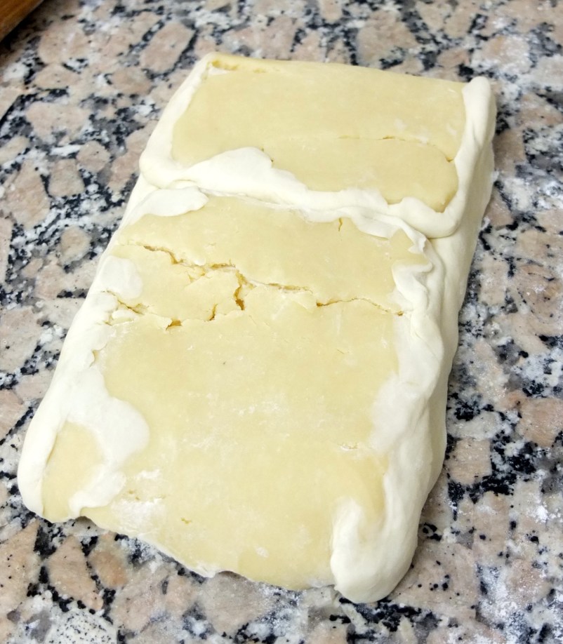 Inverted or inverse puff pastry recipe – with spelt option! | lili's cakes