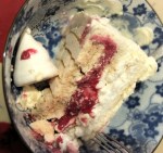 Simple raspberry and salted caramel vacherin glacé ice-cream cake ...