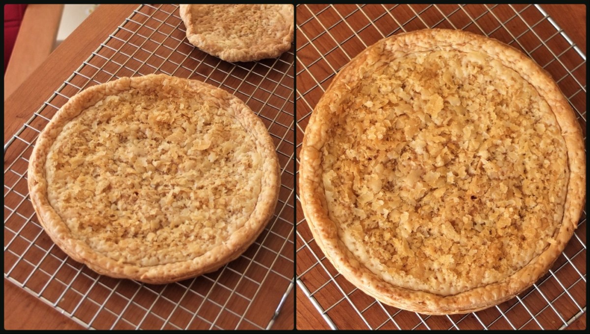 Neater puff pastry tart shell – collapsed sides system! :) | lili's cakes