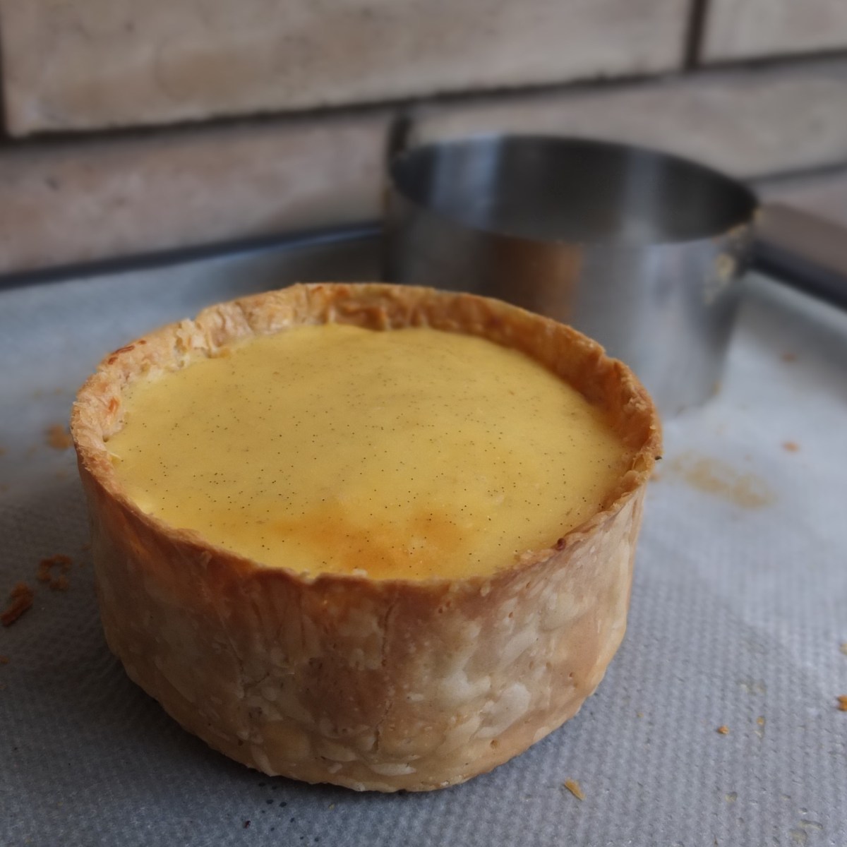 Creamy flan parisien recipe – classic French custard tart à la Mori ...