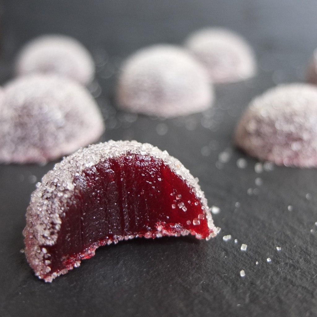 Pâtes de fruits, French fruit jellies recipe! Raspberry or passion ...
