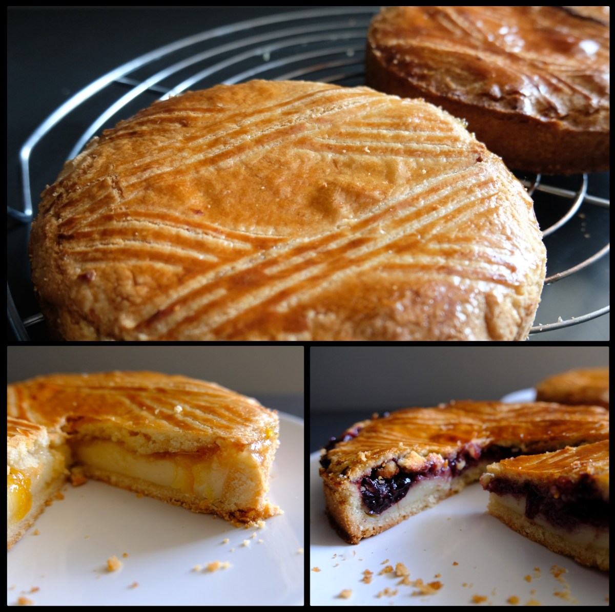 Healthier Gâteau Basque recipe! Citrus, blackcurrant, cherry and walnut ...