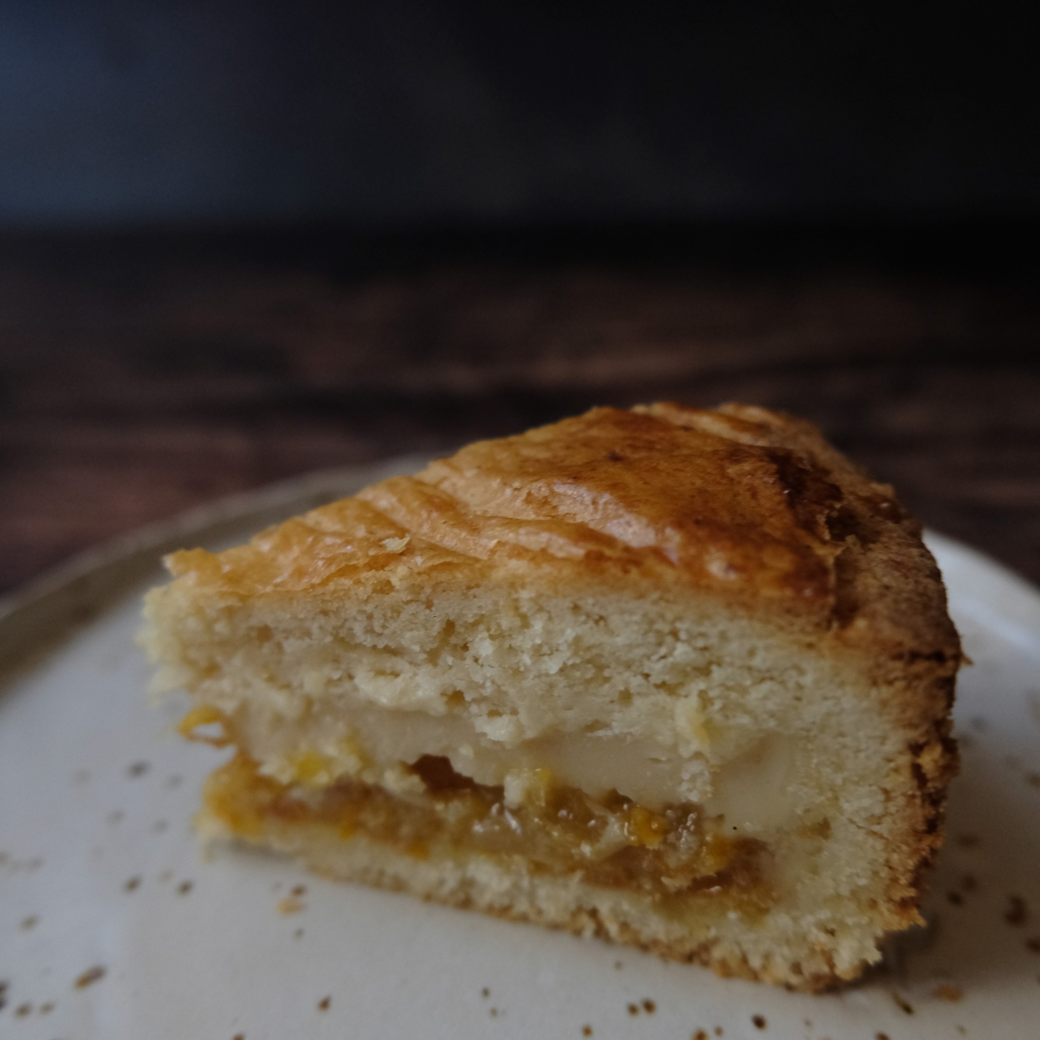 Healthier Gâteau Basque recipe! Citrus, blackcurrant, cherry and walnut ...