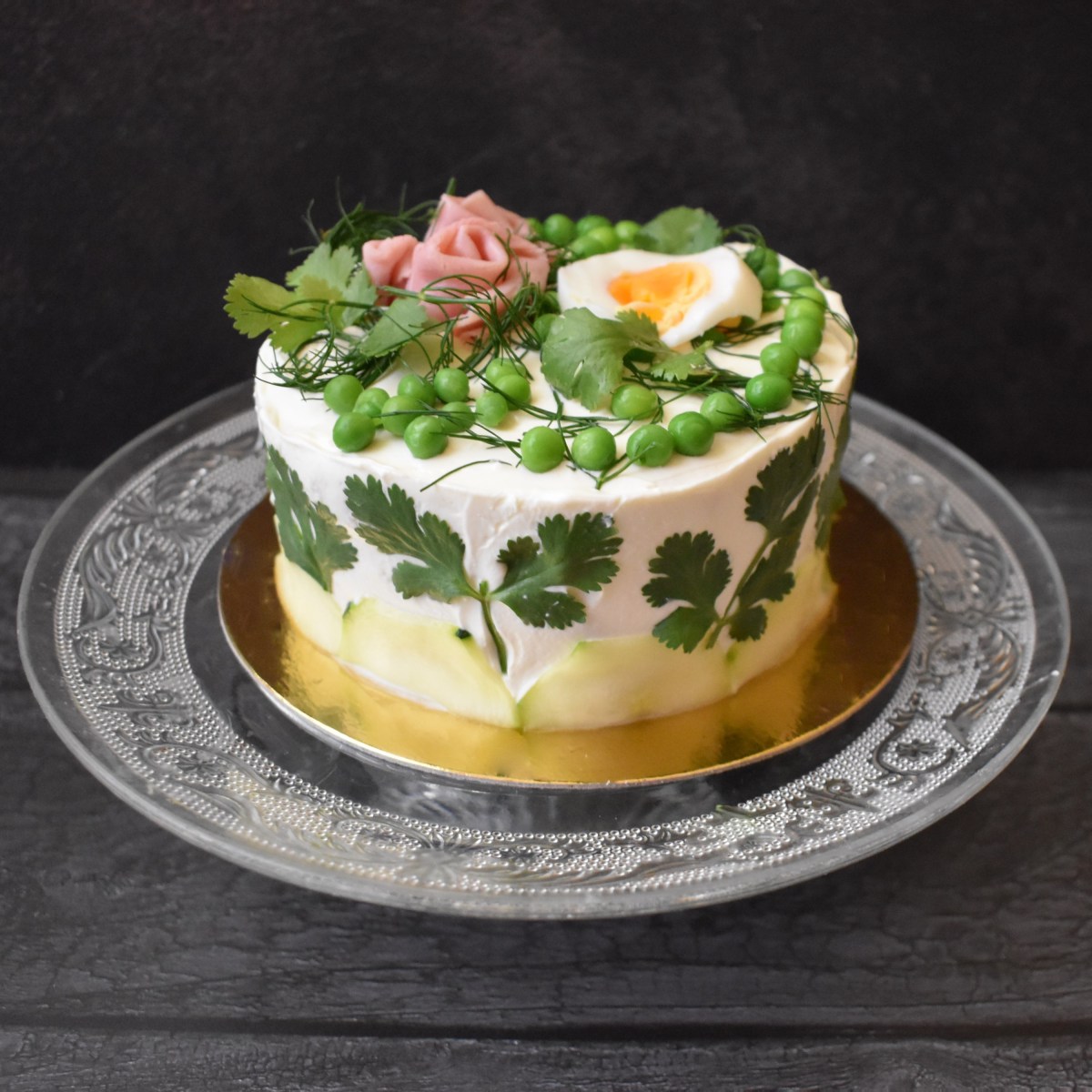 Smörgåstårta Swedish sandwich cake recipe! An easy delish savoury treat ...