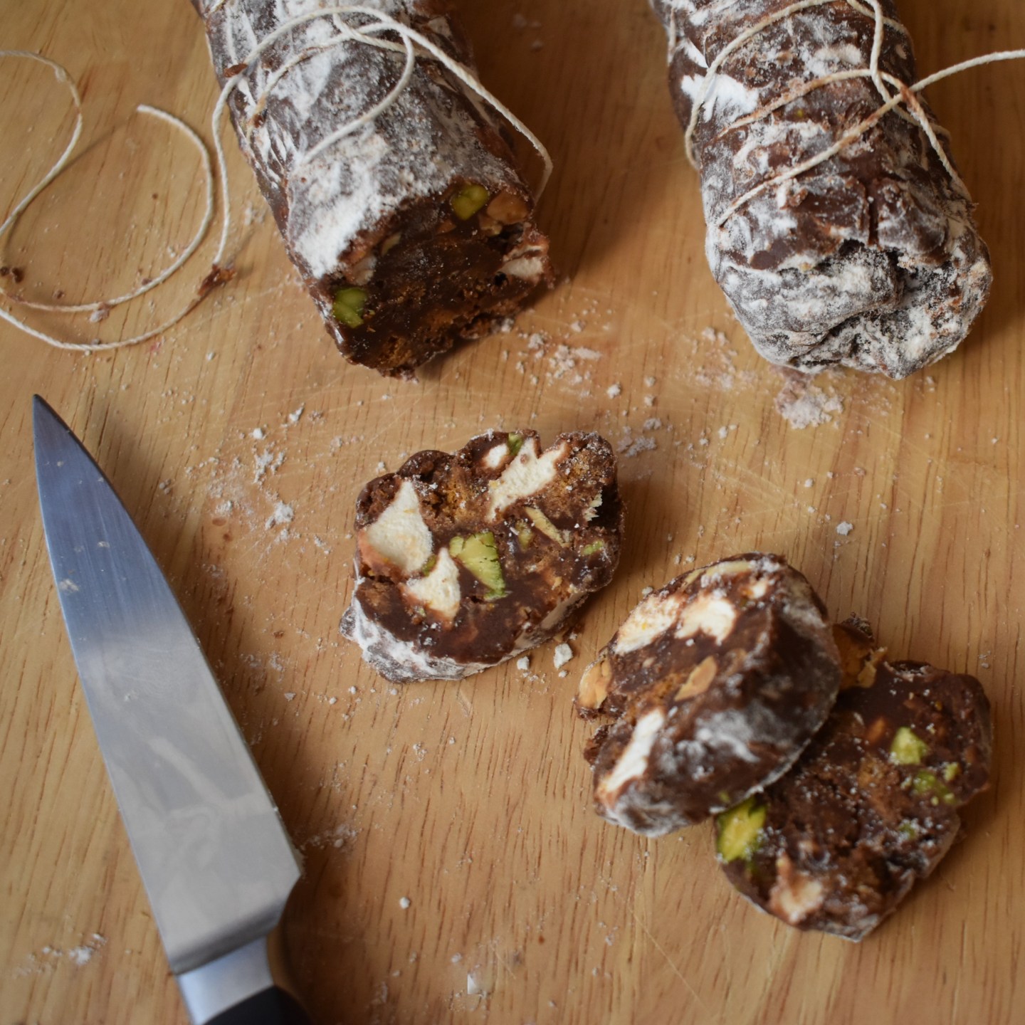Chocolate salame recipe! Festive, fun, easy, delish and international ...