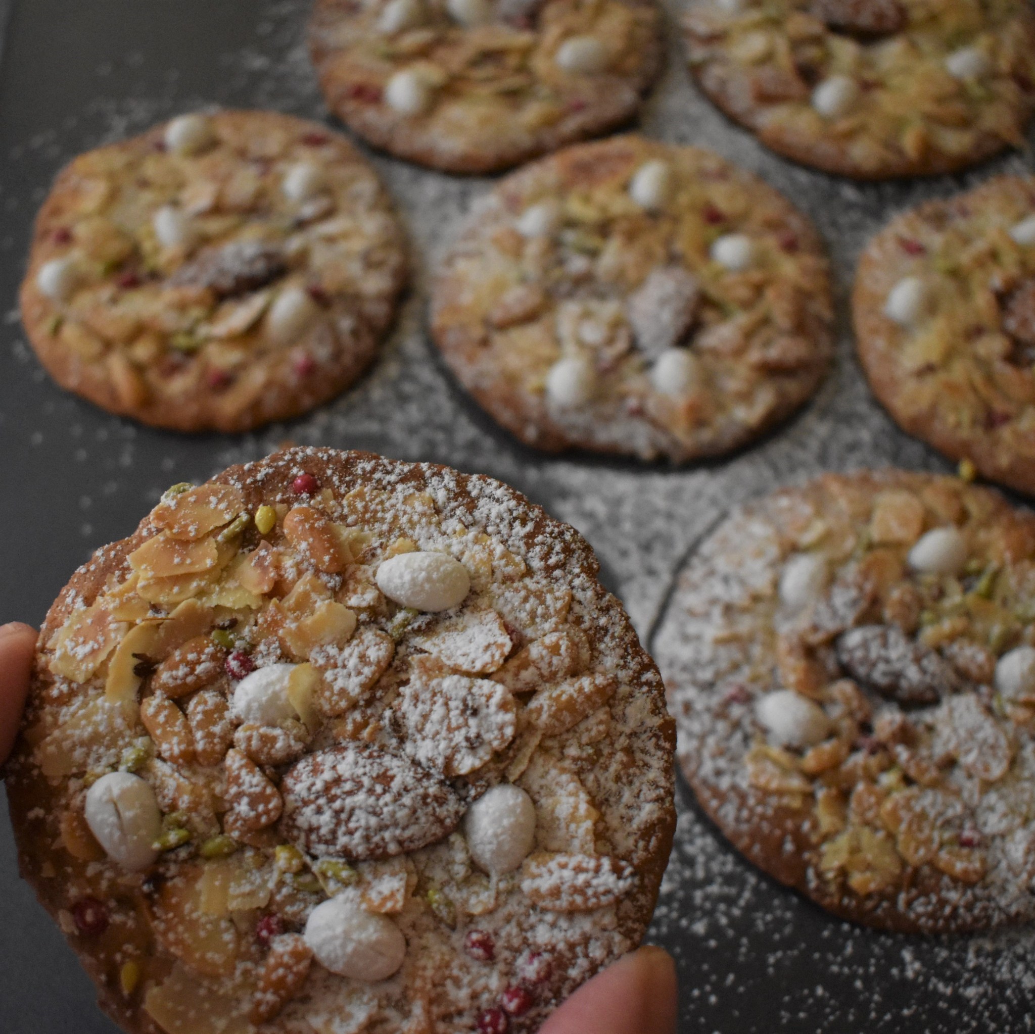 Healthier spiced anise and almond fougasse monégasque cookies recipe ...